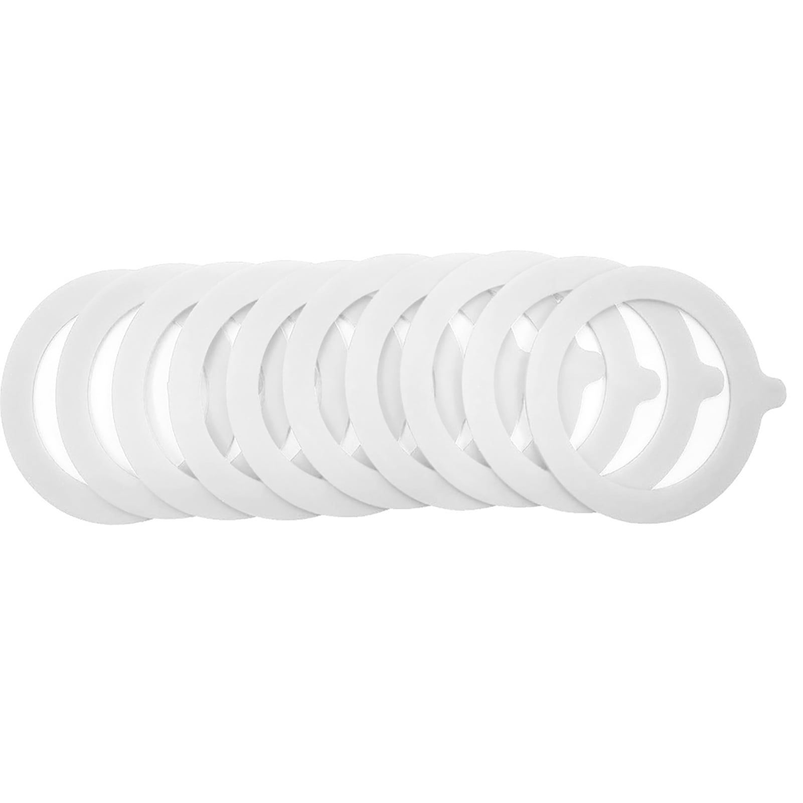 HomeCozy 10 Pcs/Set Jar Seals Gaskets Easy to Replace Food Grade ...