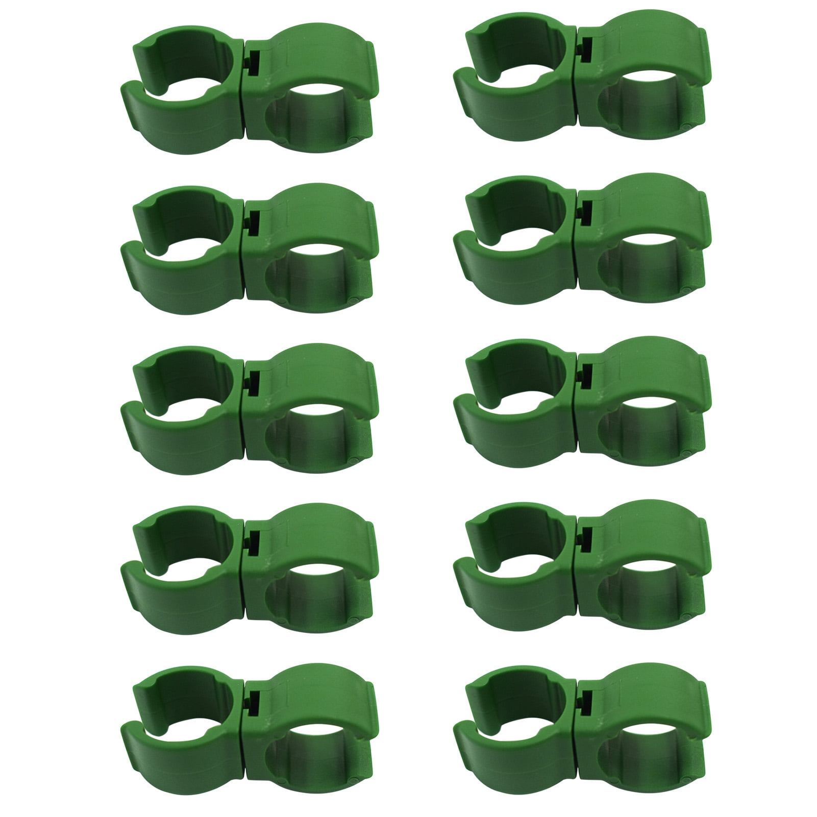 HomeCozy 10Pcs Plastic Plant Fastener 360 Degree Swivel Universal Well ...