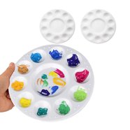 Zmeidao 4pcs Paint Palettes, Plastic Paint Tray Palette, Paint Pallet ...