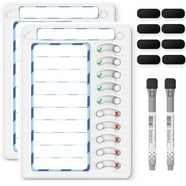 Jennakate Magnetic Mint Multiple Child Behavior Chore Chart- Daily ...