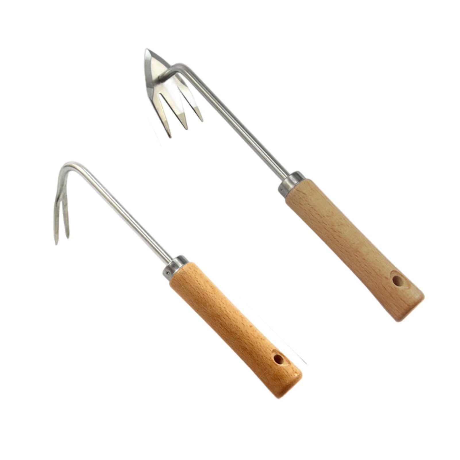 HomeCozy 3 Claws Long Handle Grass Remover Sharp Compact Stainless ...