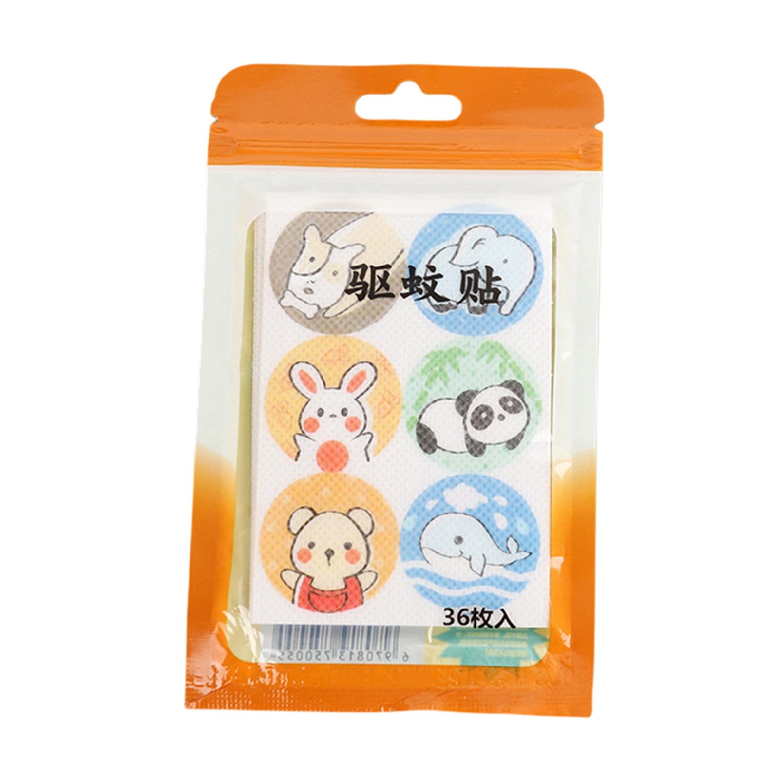 HomeCozy 36Pcs Mosquito Stickers Cute Cartoon Portable Safe Effective ...