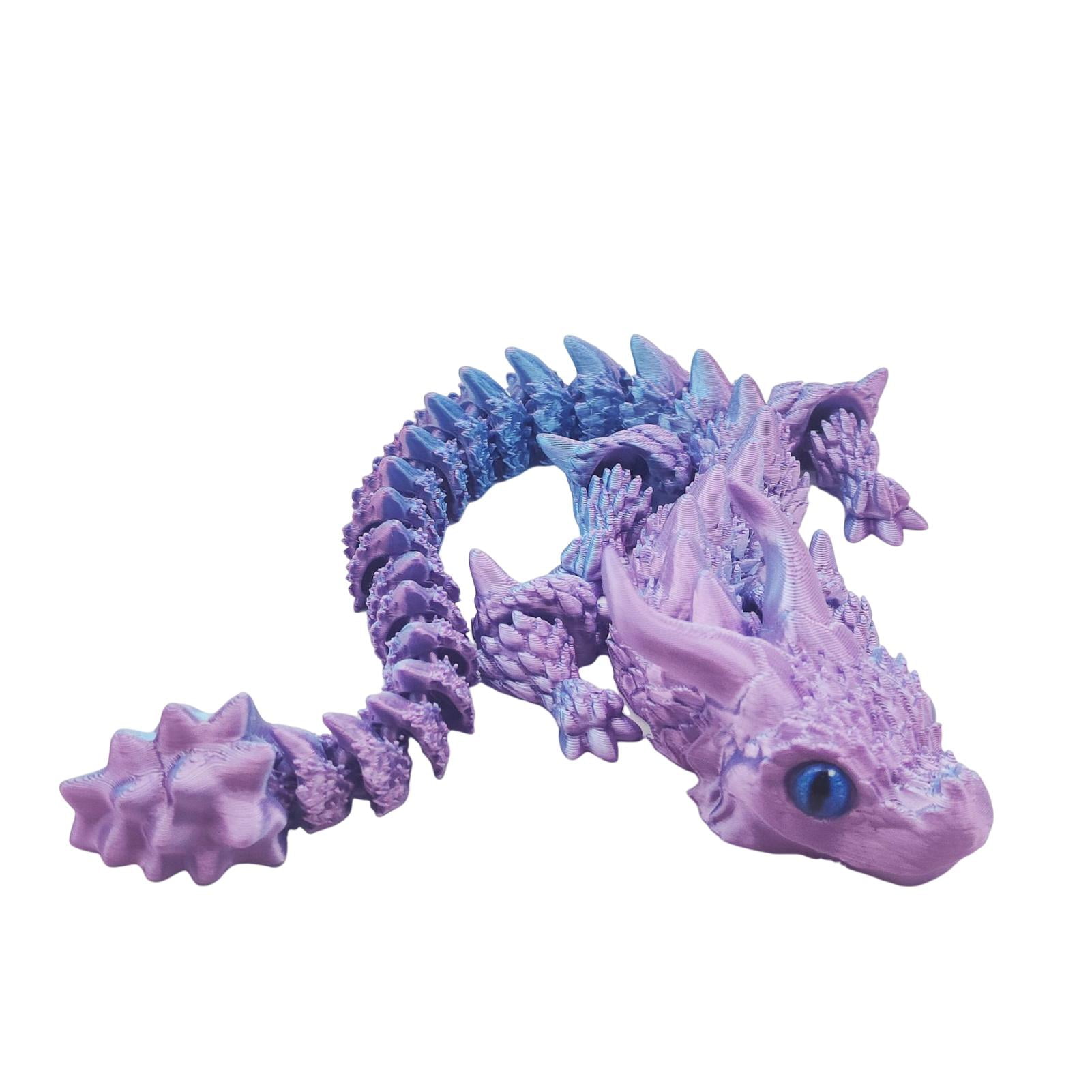 HomeCozy 3D Printed Dragon Toy Articulated Dragon Figurine with Movable ...