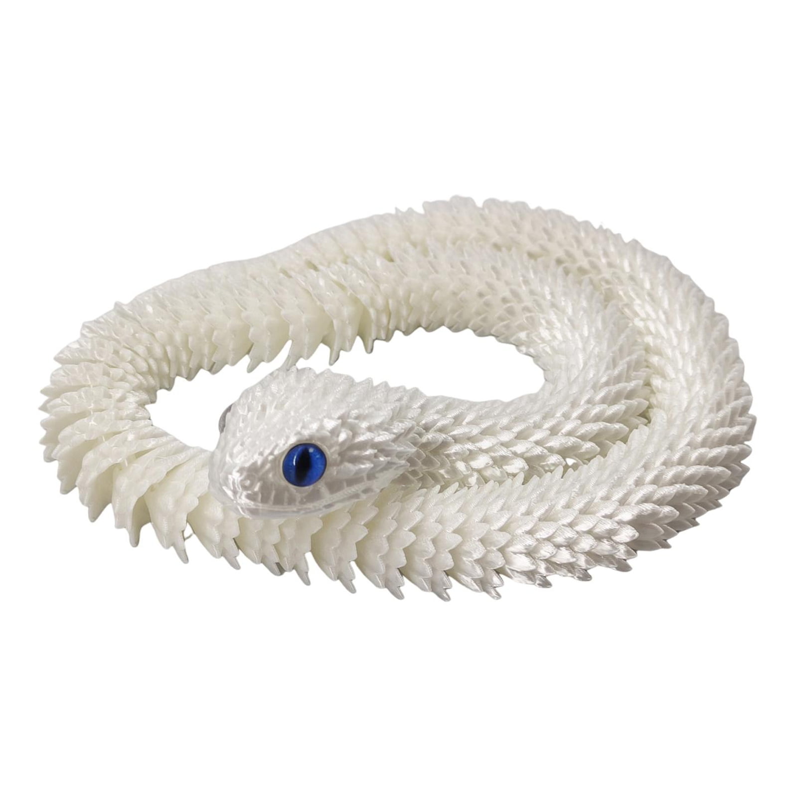 HomeCozy 3D Printed Snake Toy Articulated Viper Figurine Fidget Snake ...