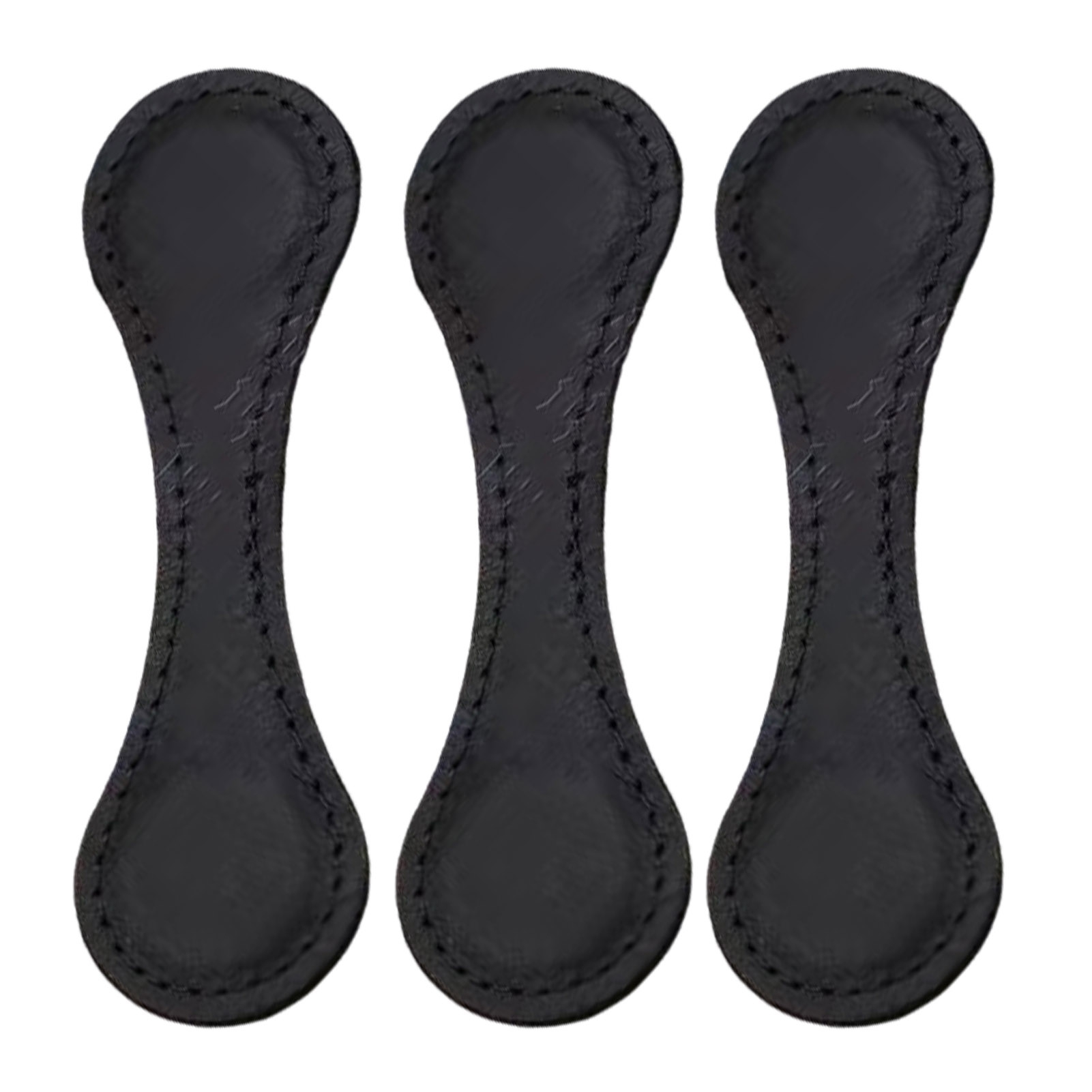 HomeCozy 3Pcs Magnetic Faux Leather Bookmark Vintage Style Compact Size ...