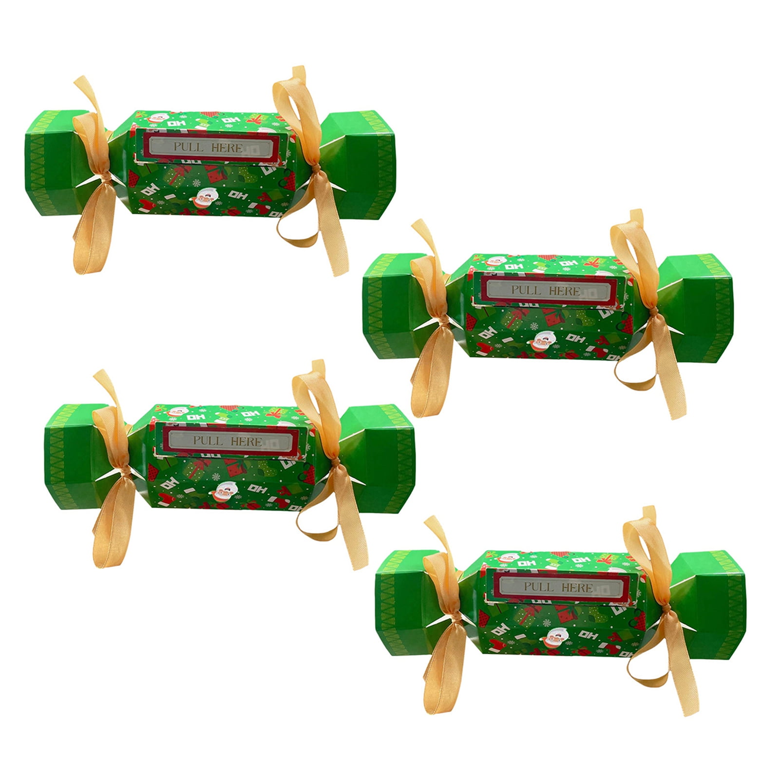 HomeCozy 4Pcs Christmas Surprise Money Pull Pouch DIY Cash Pull Out Box ...