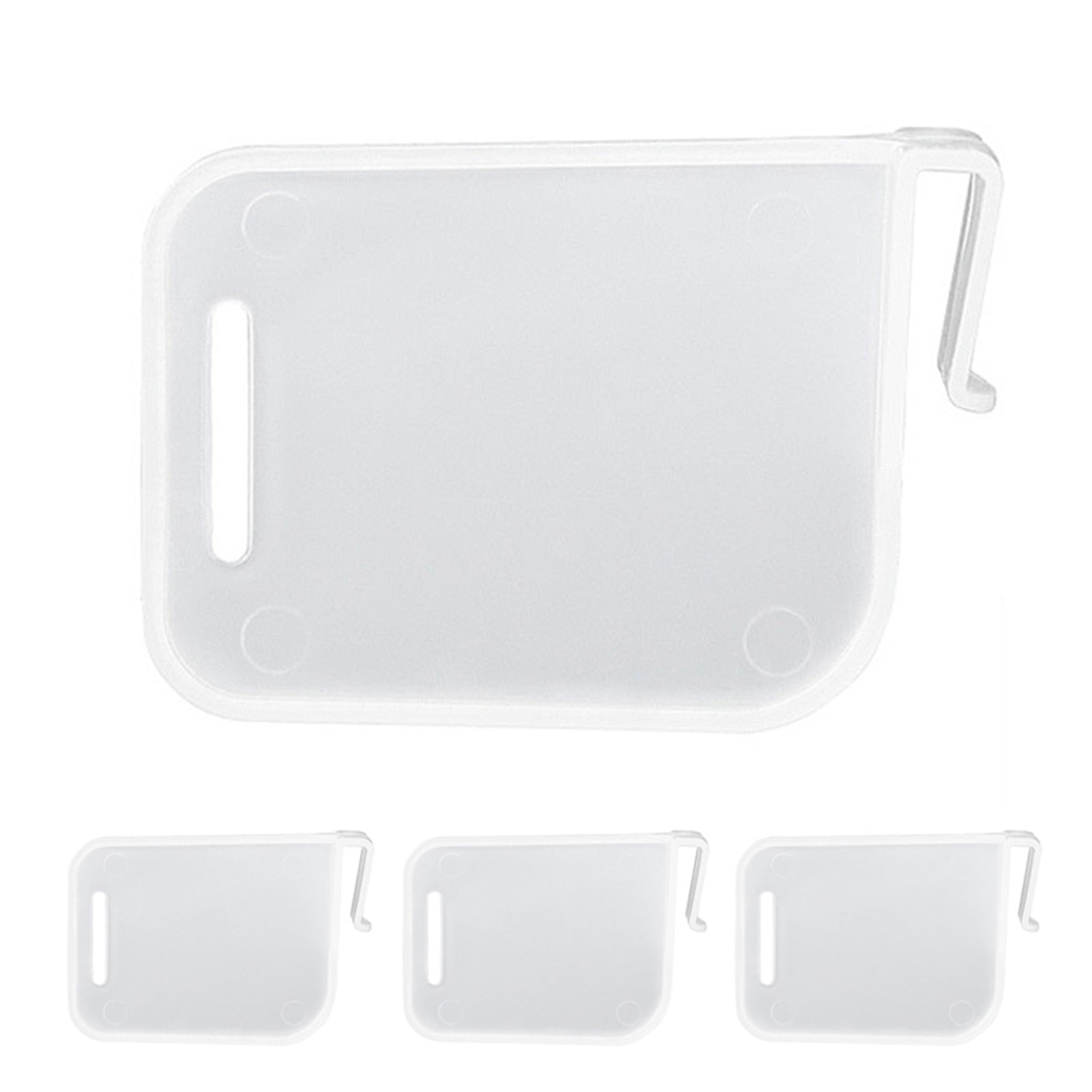 HomeCozy 4Pcs Refrigerator Dividers Space-saving Adjustable PP Snap-on ...