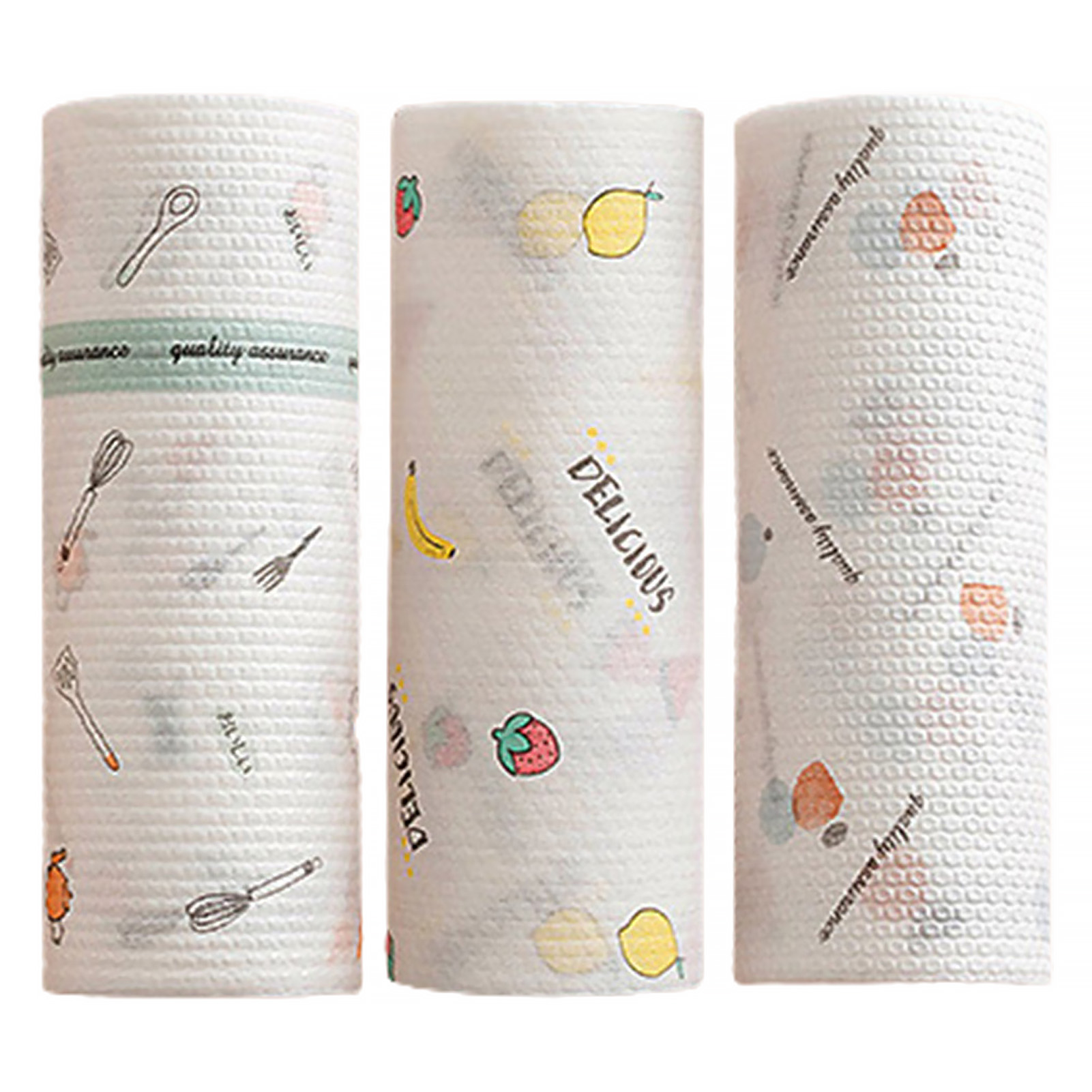 HomeCozy 50/100/200Pcs/Roll Kitchen Paper Towel Super Water Oil ...