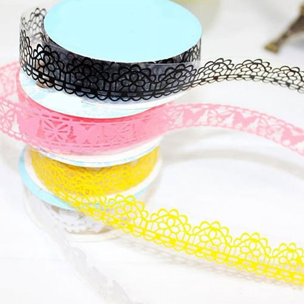 HomeCozy 5Rolls Hollow Lace Adhesive DIY Craft Scrapbook Paper Making ...