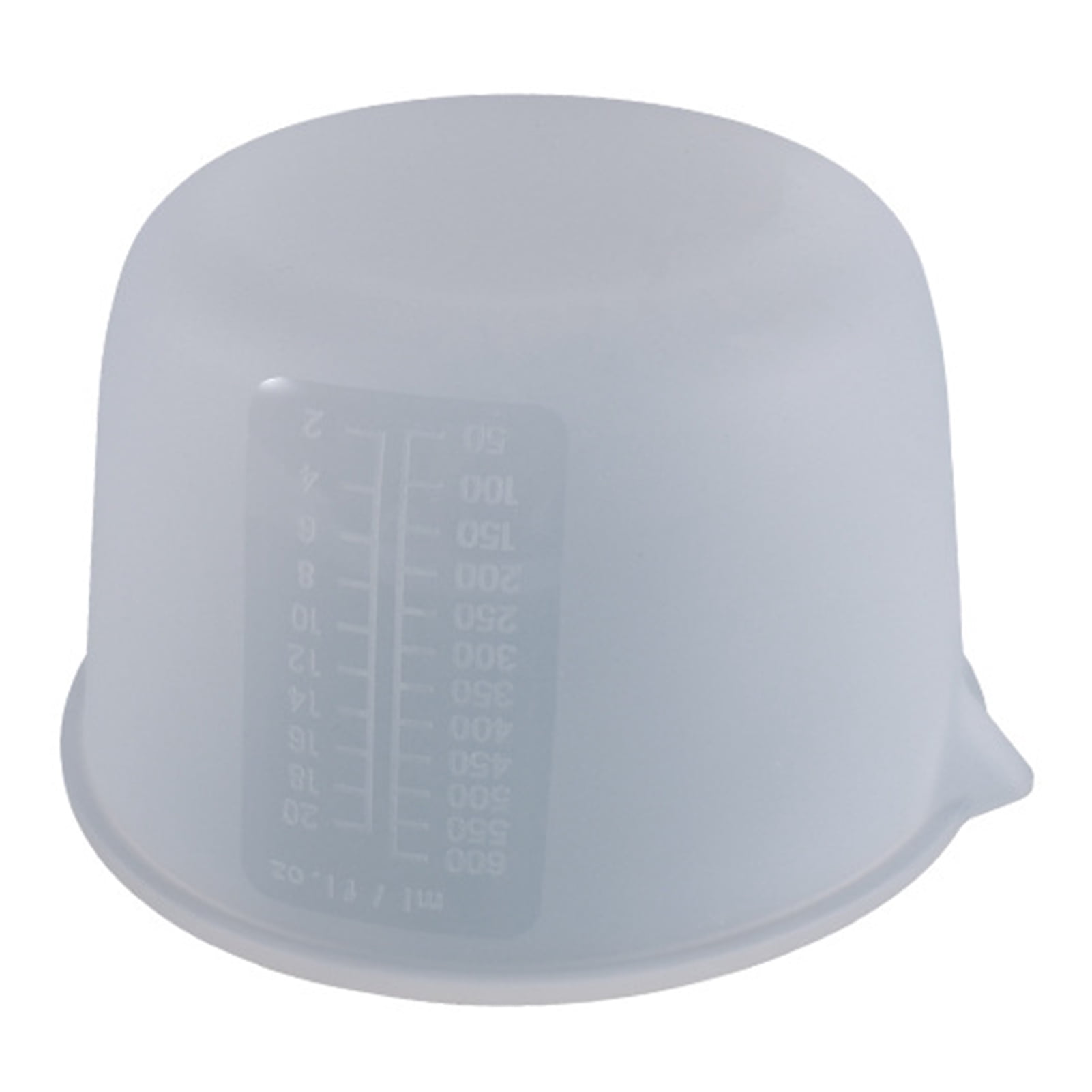 HomeCozy 600ml Measuring Cup Non-stick Good Grip Transparent Epoxy ...