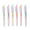 Warkul 6Pcs/Set Glitter Gel Pens Smooth Writing Vibrant Colors Rainbow ...