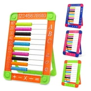 hand2mind Double-Sided Abacus, Plastic Abacus for Kids Math, 100 ...