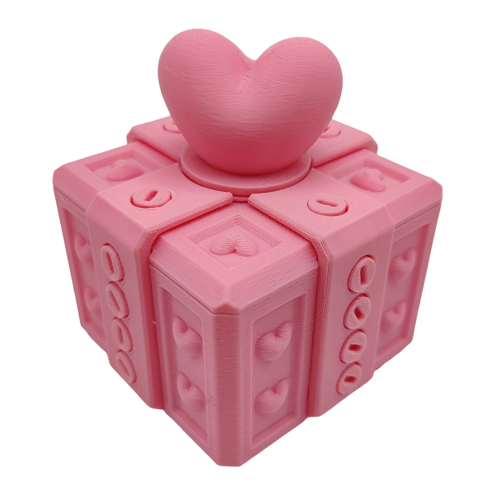 HomeCozy Annoying Gift Box 3D Printed Gift Box with Screws Love Heart ...