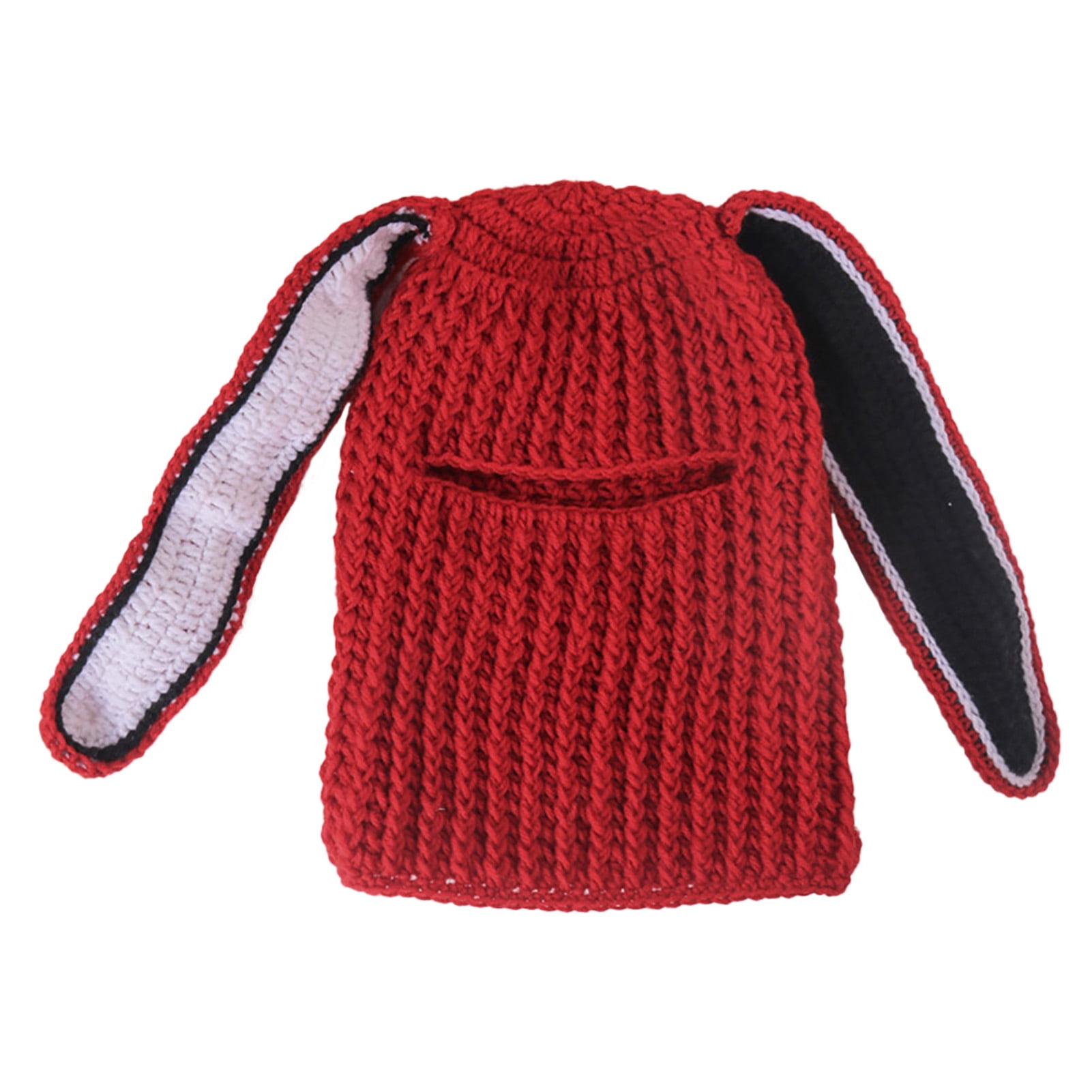 HomeCozy Balaclava Hat Long Bunny Ears Comfortable Windproof Breathable ...
