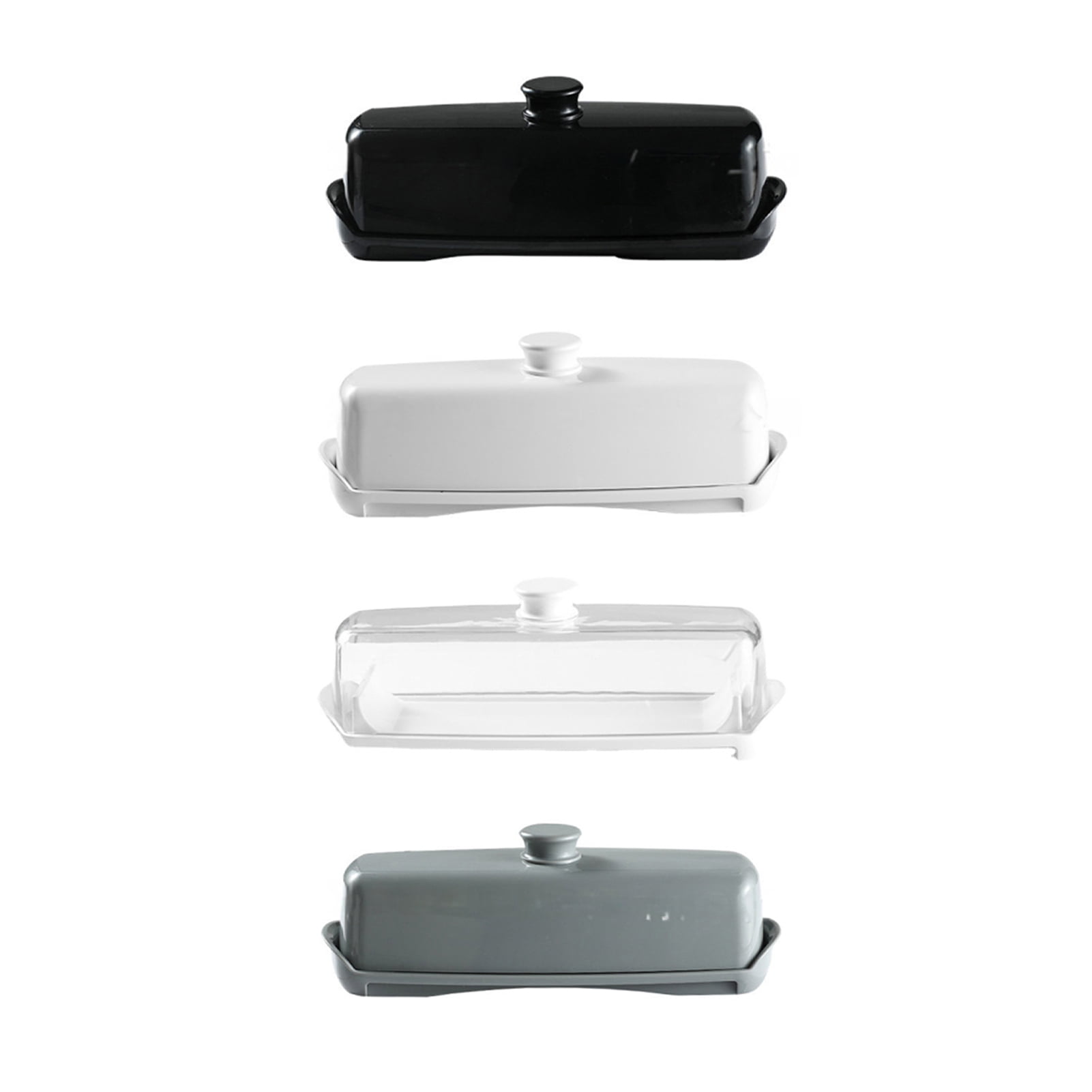 HomeCozy Butter Box with Lid Spatula Easy Grip Handle Butter Storage ...