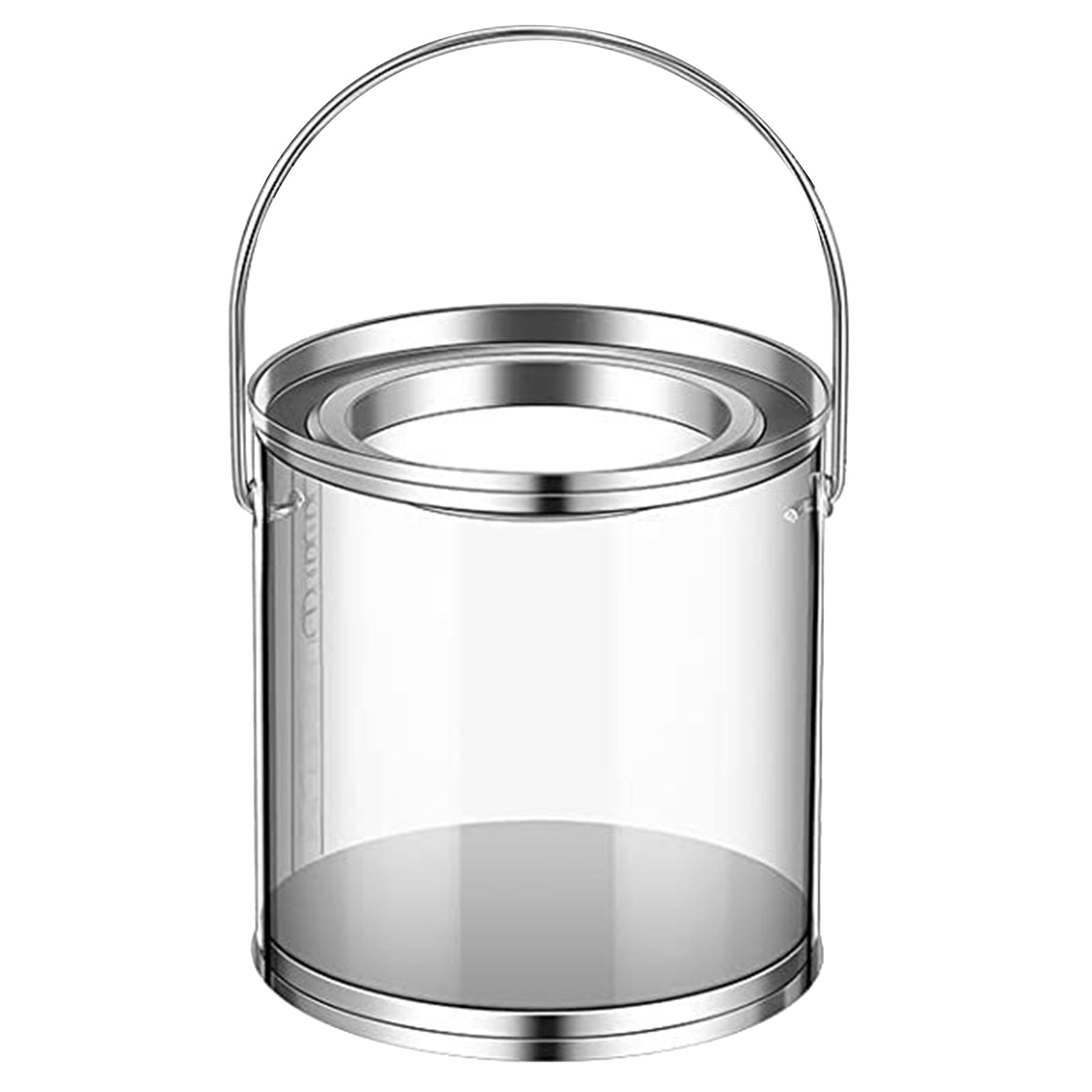 HomeCozy Candy Jar with Lid Clear Visible Food Grade Easy to Clean Multipurpose Plastic Sealed ...