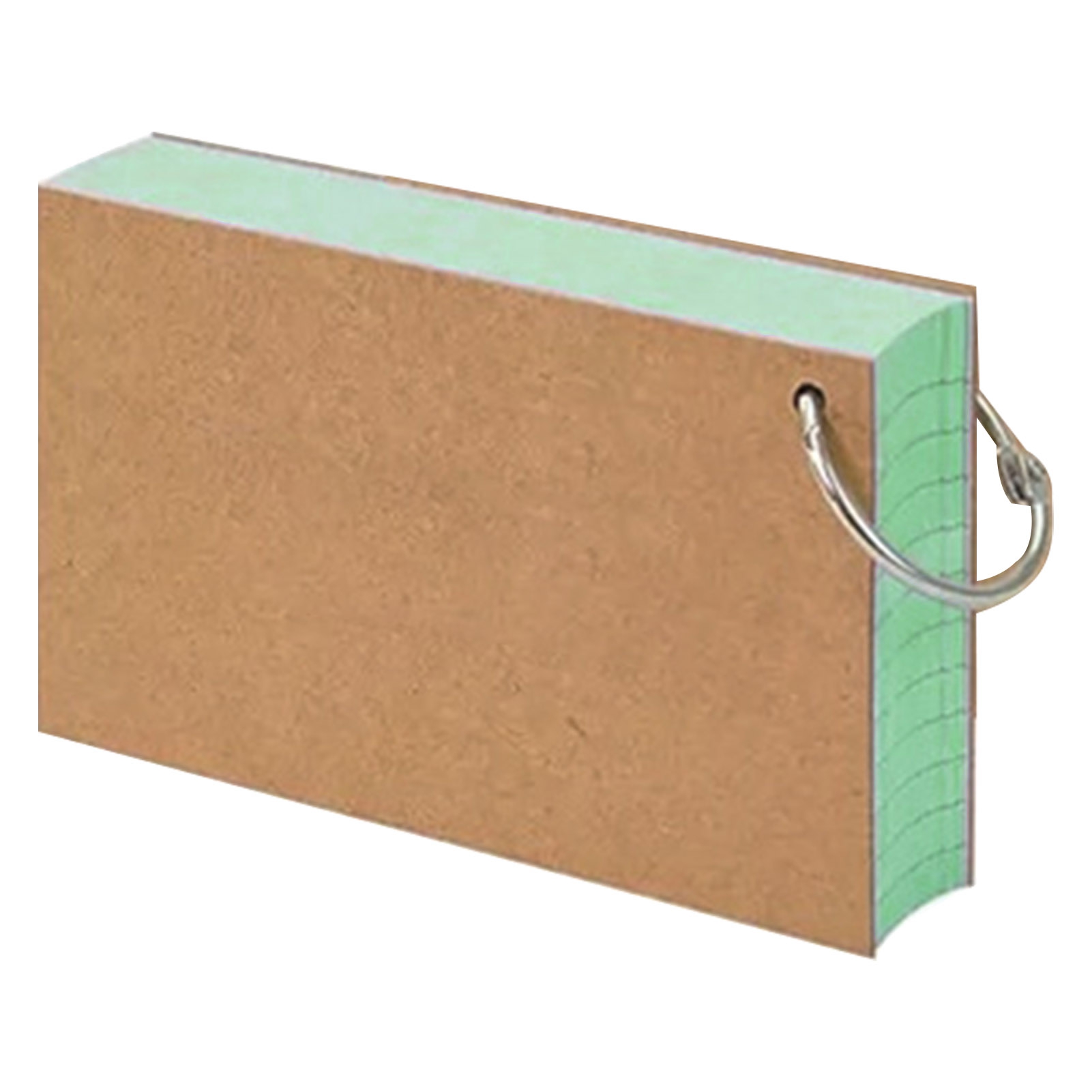 HomeCozy Colored Index Cards Flash Cards with Metal Ring Smooth Writing ...