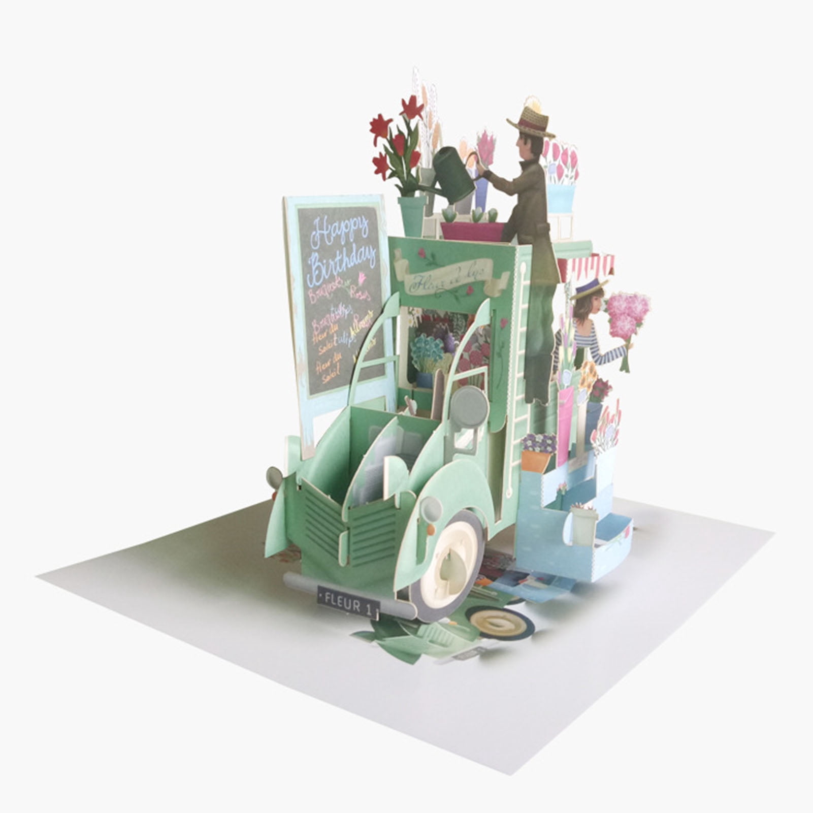HomeCozy Congratulations Card Easy to Install Float Design Stereoscopic ...