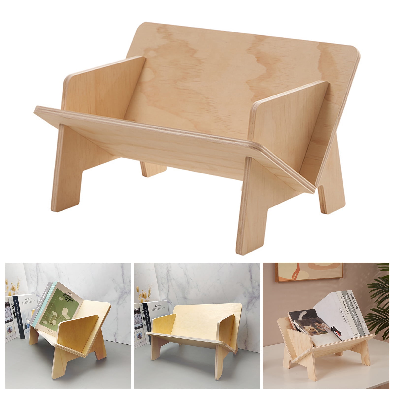 HomeCozy Document Organizer V-shaped Assembly Design Solid Structure ...