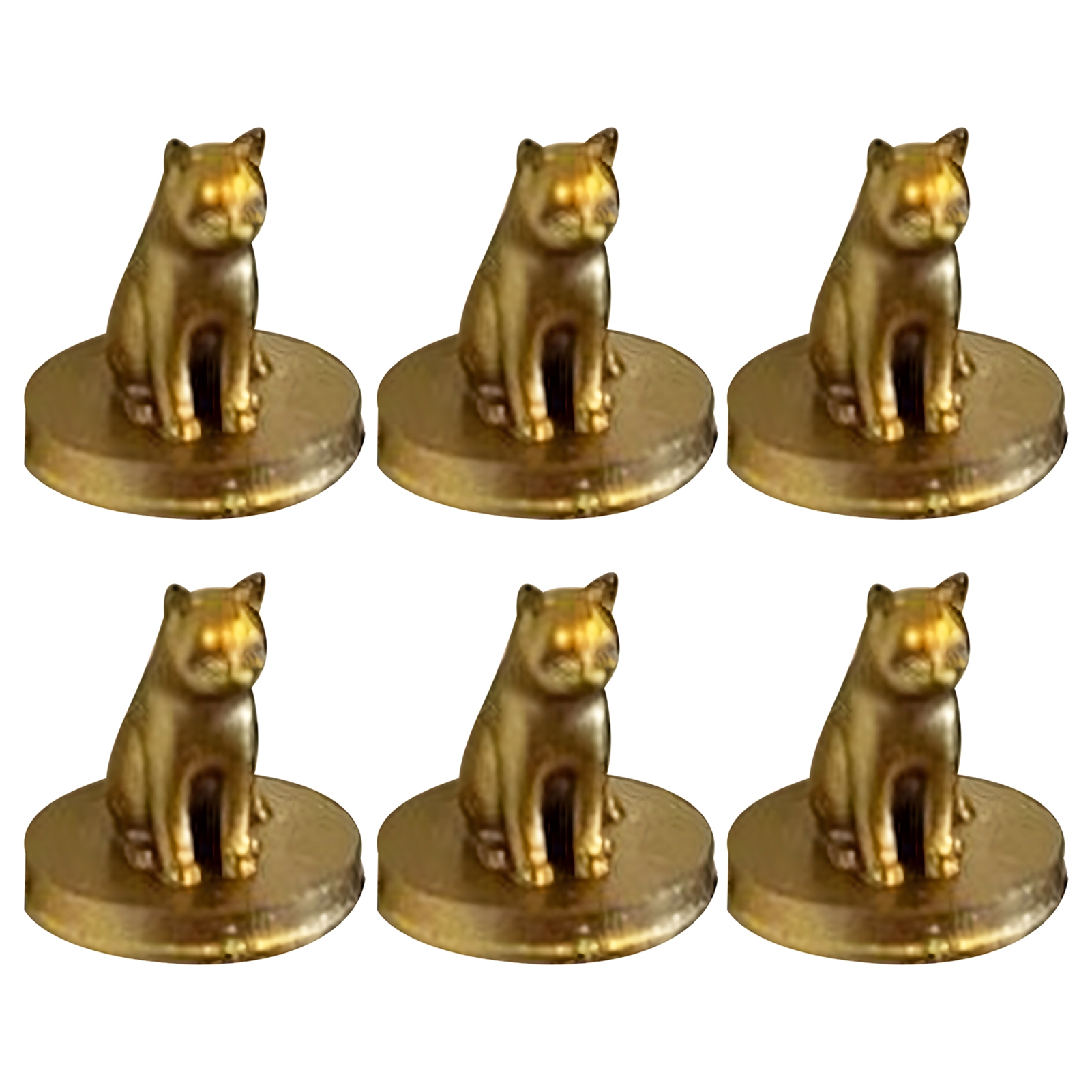 HomeCozy Door Hinge Pin Heads Decorative Toppers Fun Cat Shape Simple ...