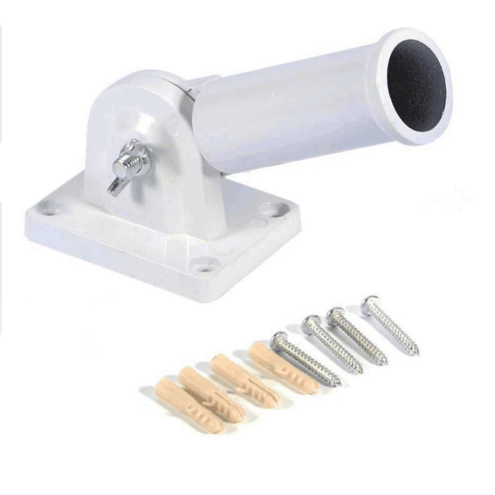 HomeCozy Flag Pole with Bracket Professional Stainless Steel Free Easy ...