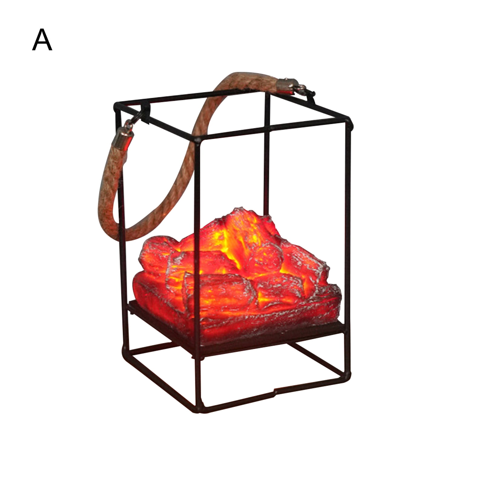 HomeCozy Flameless Fireplace Light Steady Current Save Energy Home ...