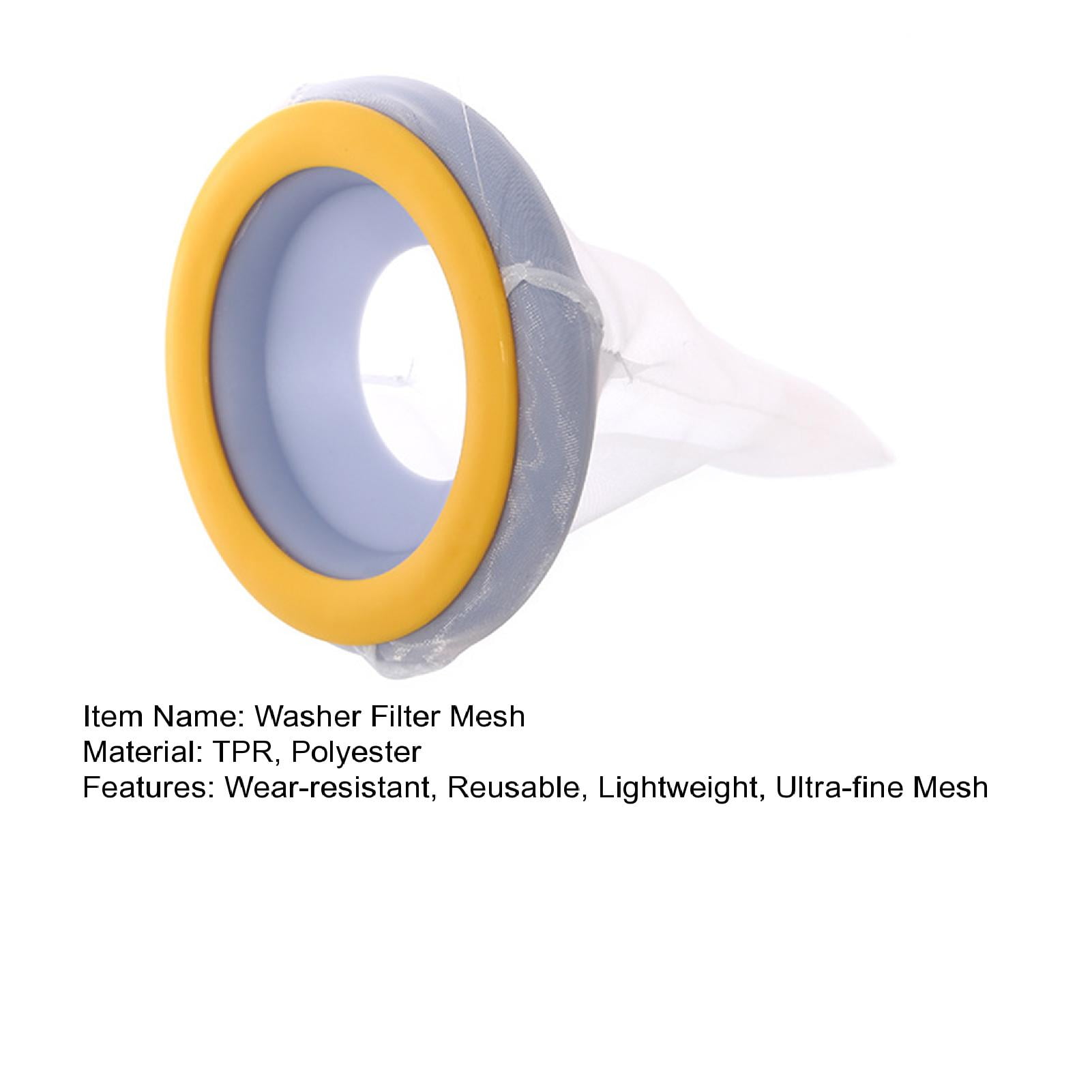 HomeCozy Floating Washer Filter Mesh Lint Catcher Reusable Mini Size ...