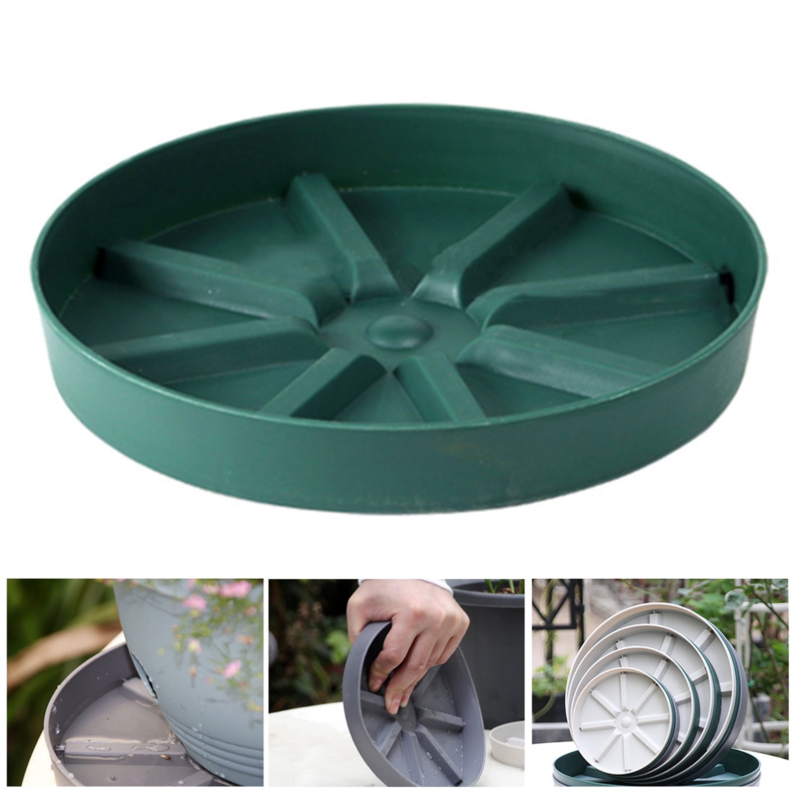 HomeCozy Flower Pot Tray Ventilation Thickening Strong Load-bearing ...