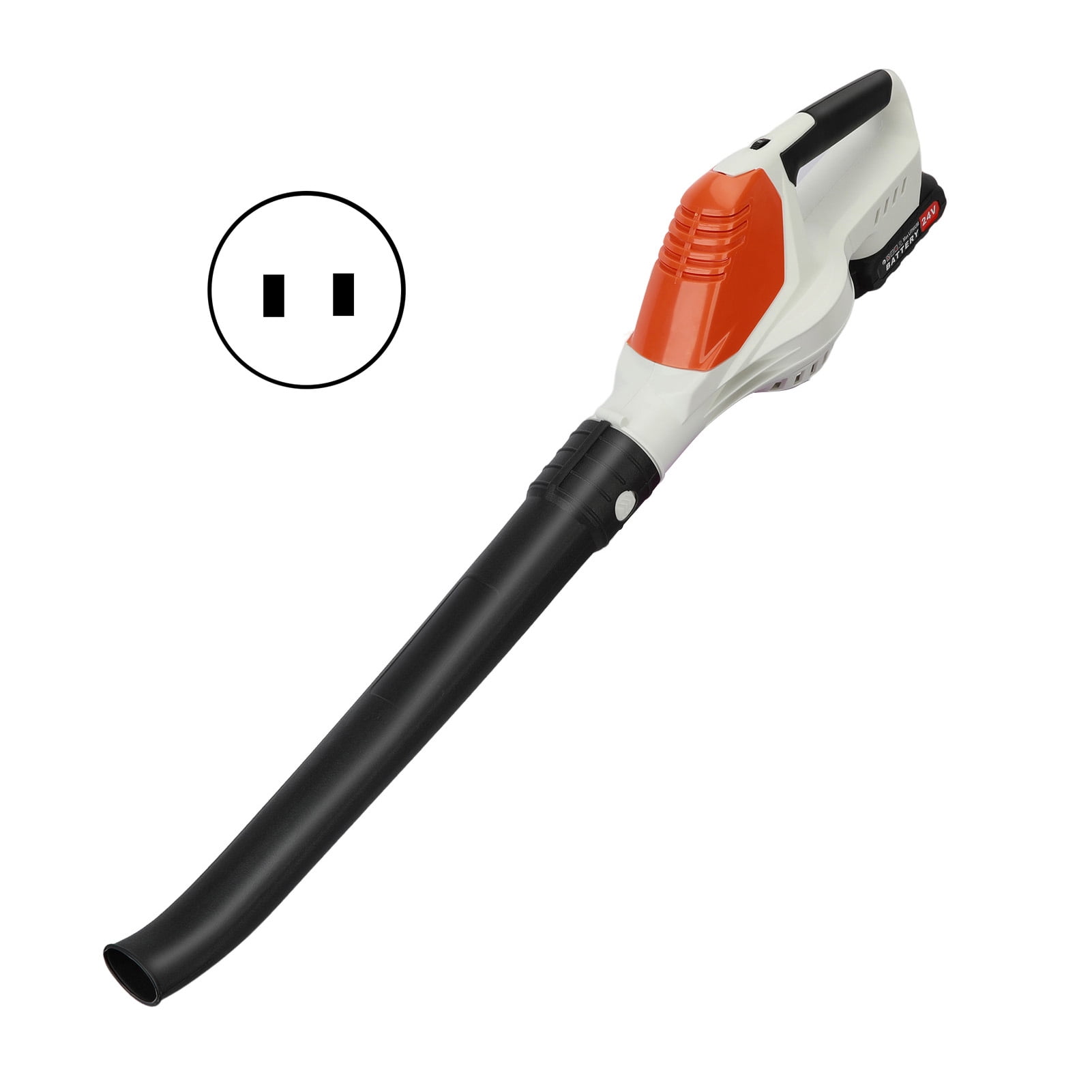 HomeCozy Handheld Cordless Leaf Blower, Electric Leaf Blower with 2 ...