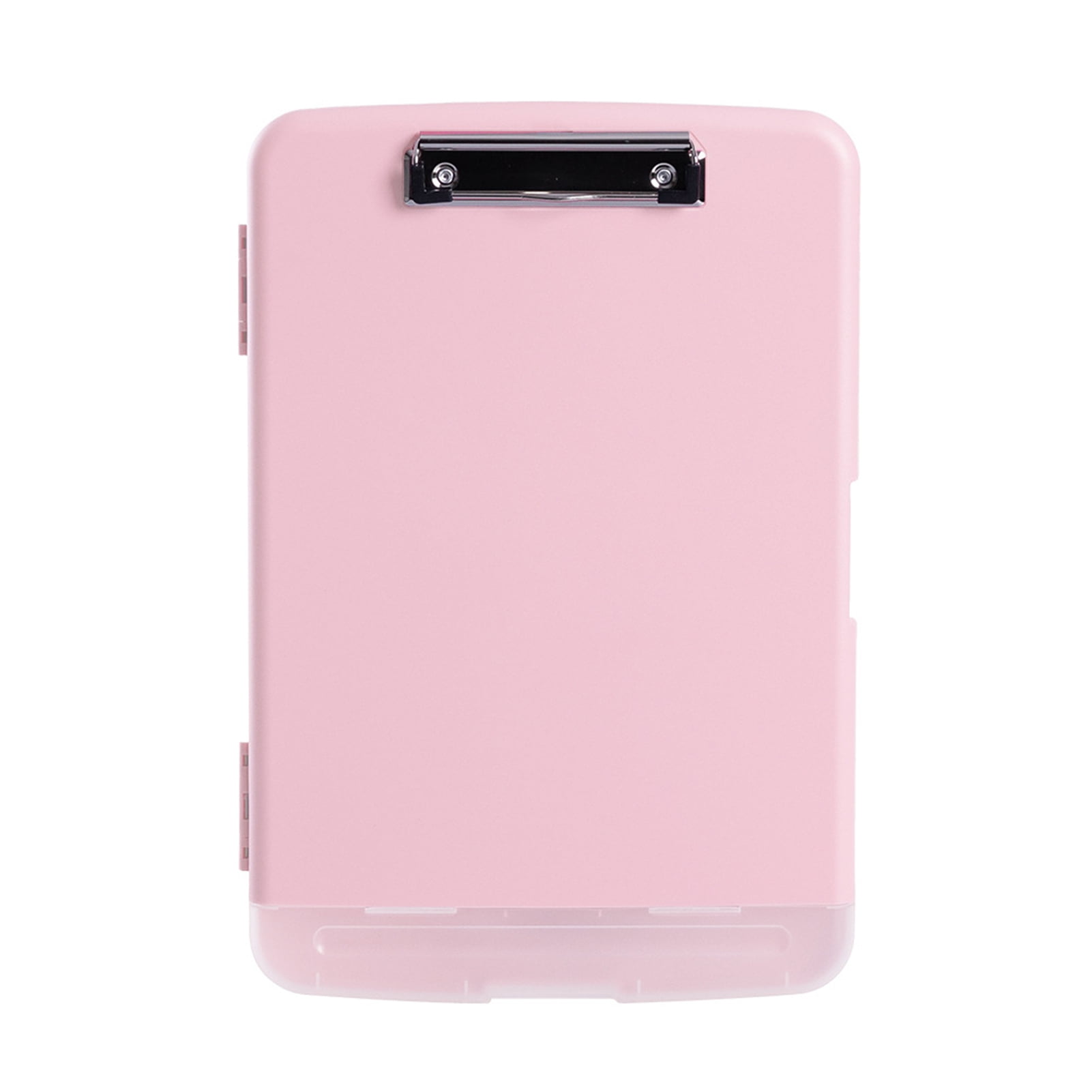 HomeCozy Heavy Duty Clipboard with Storage And Pen Holder Black ...