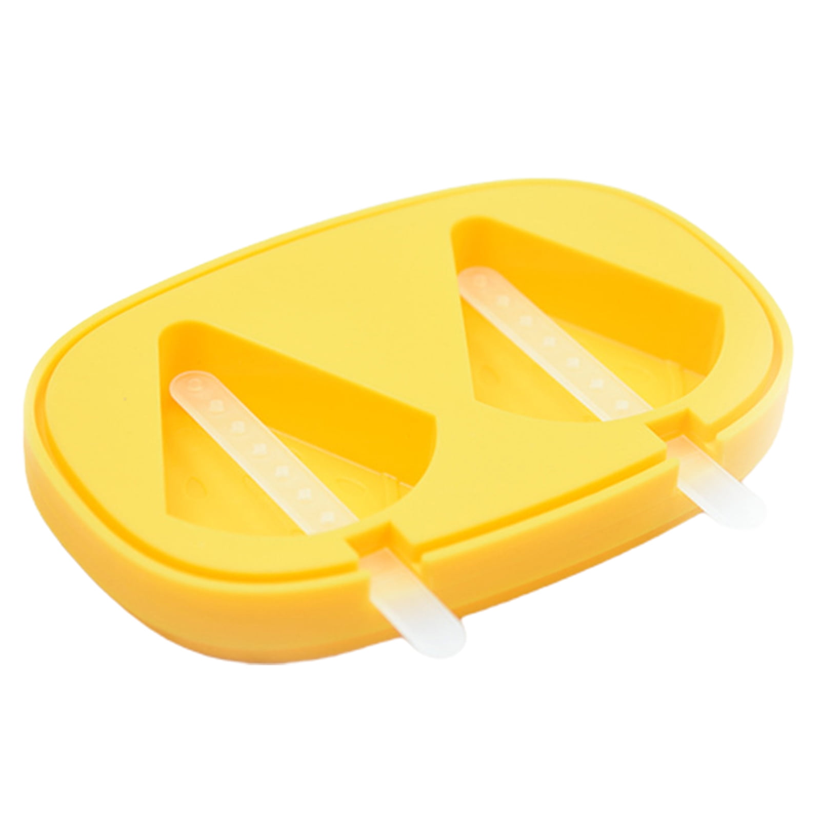 HomeCozy Ice Cube Tray 2 Grids Watermelon Shape DIY Silicone Summer Ice ...