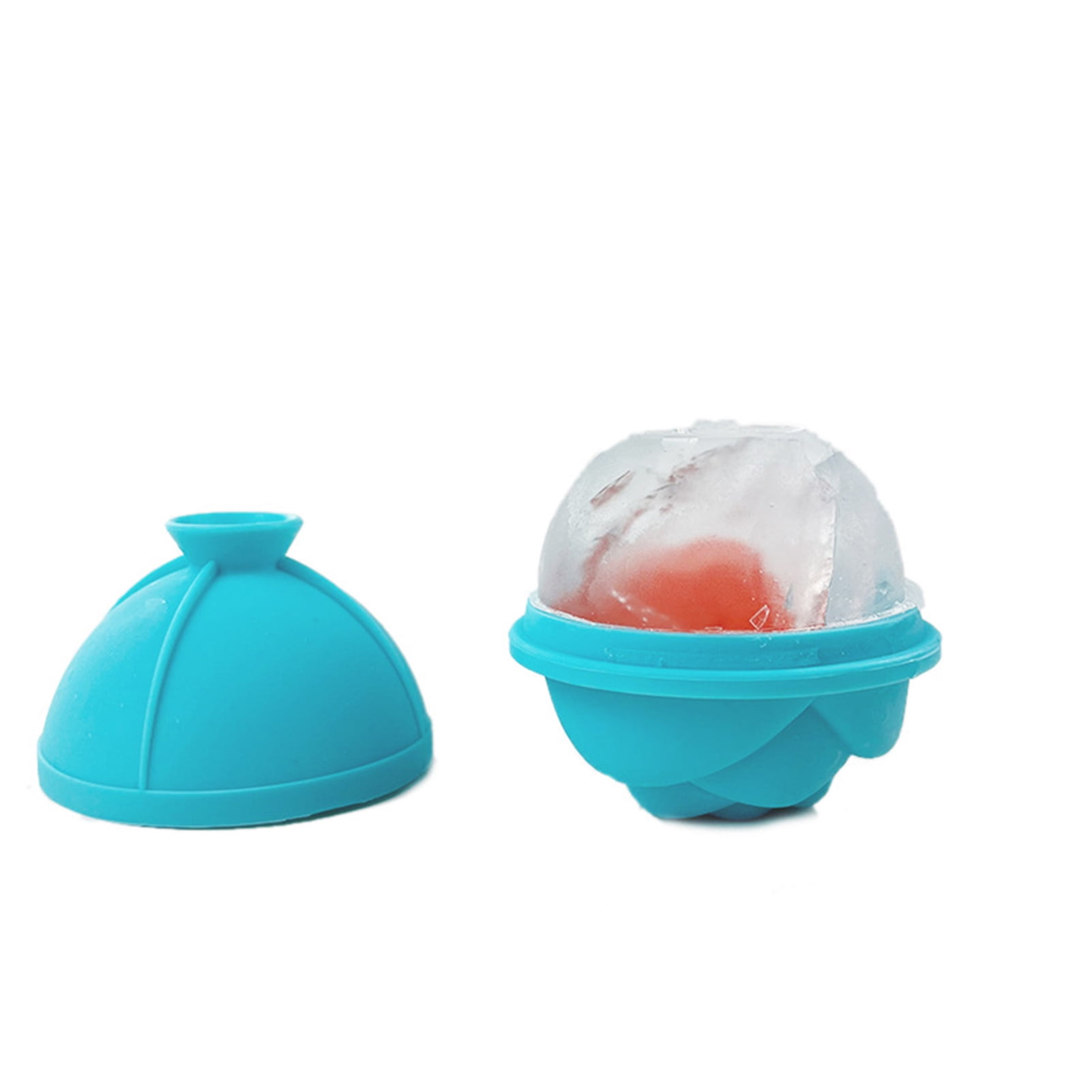 HomeCozy Ice Making Mold Rose Shape Easy Demoulding Non-Stick Silicone ...