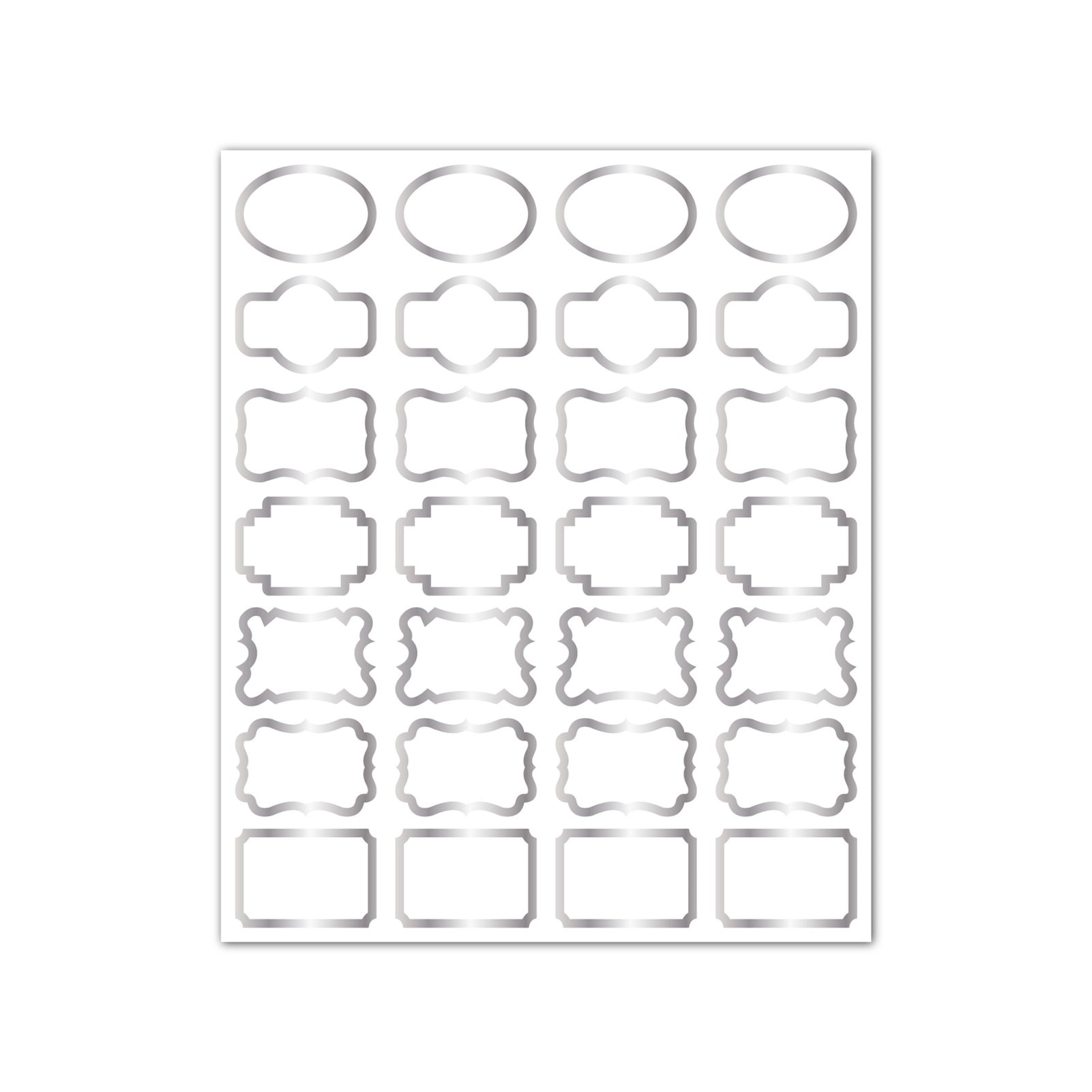 HomeCozy Label Sticker Self Adhesive Waterproof PVC Oil-proof Spice ...