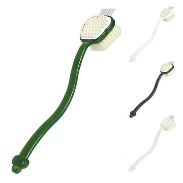 Long Handle Bath Brush 15.35" Anti-Slip Curve Shower Back Brush for ...