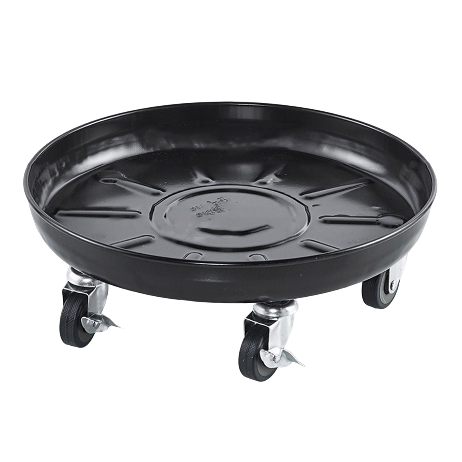 HomeCozy Metal Plant Caddy with Wheels Heavy Duty 360-degree Rolling ...