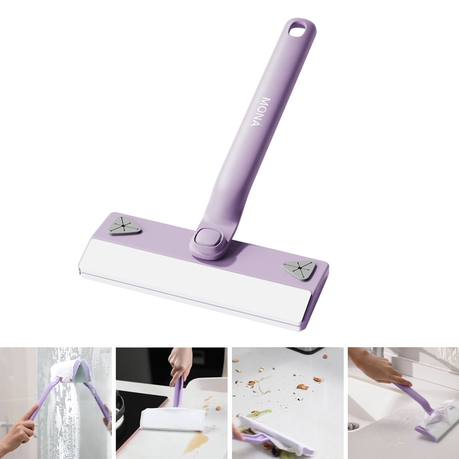 HomeCozy Mini Mop Disposable Face Washing Towel Mop Rotating Head ...