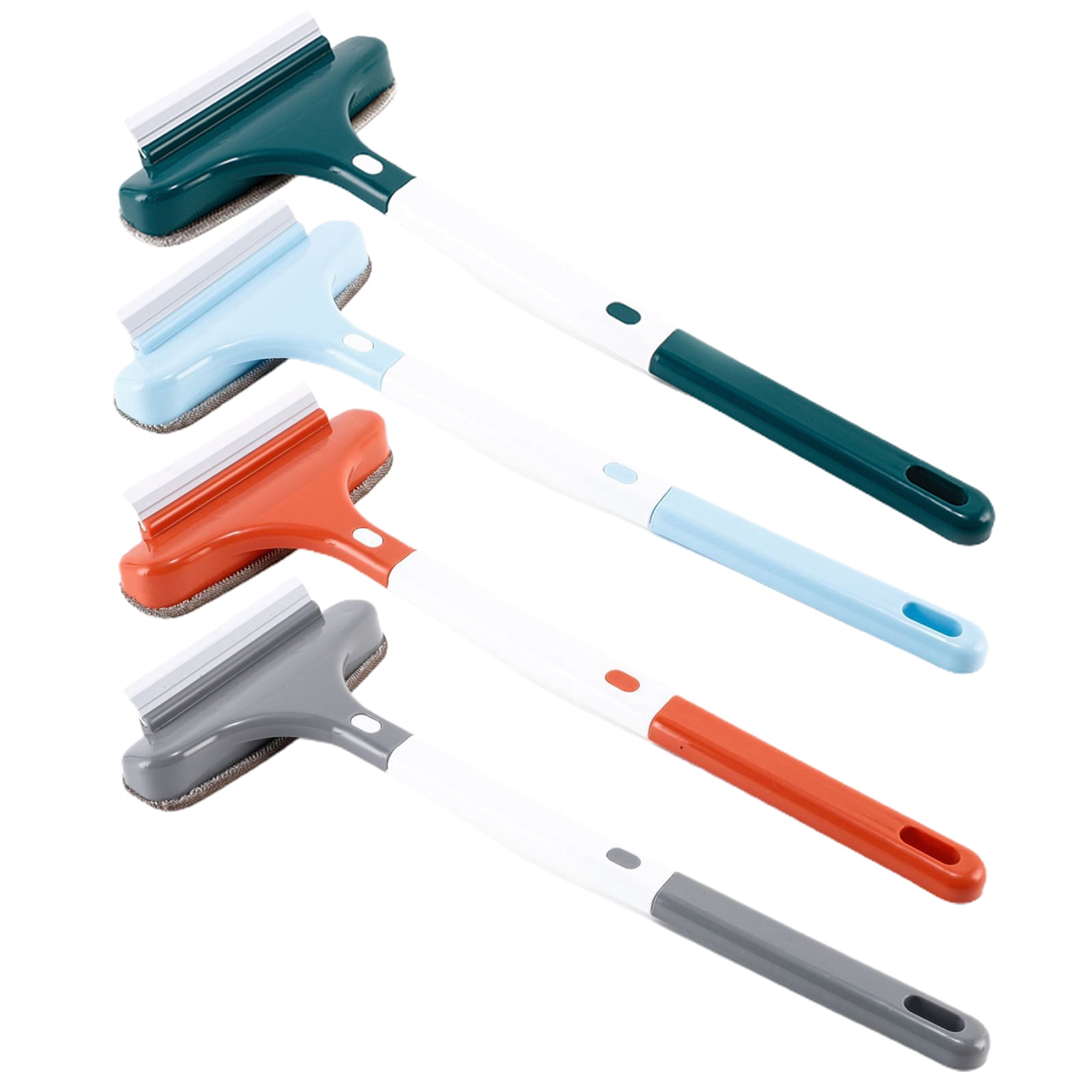 HomeCozy Mirror Squeegee 3-in-1 Anti-scratch Plastic Bathroom Window ...