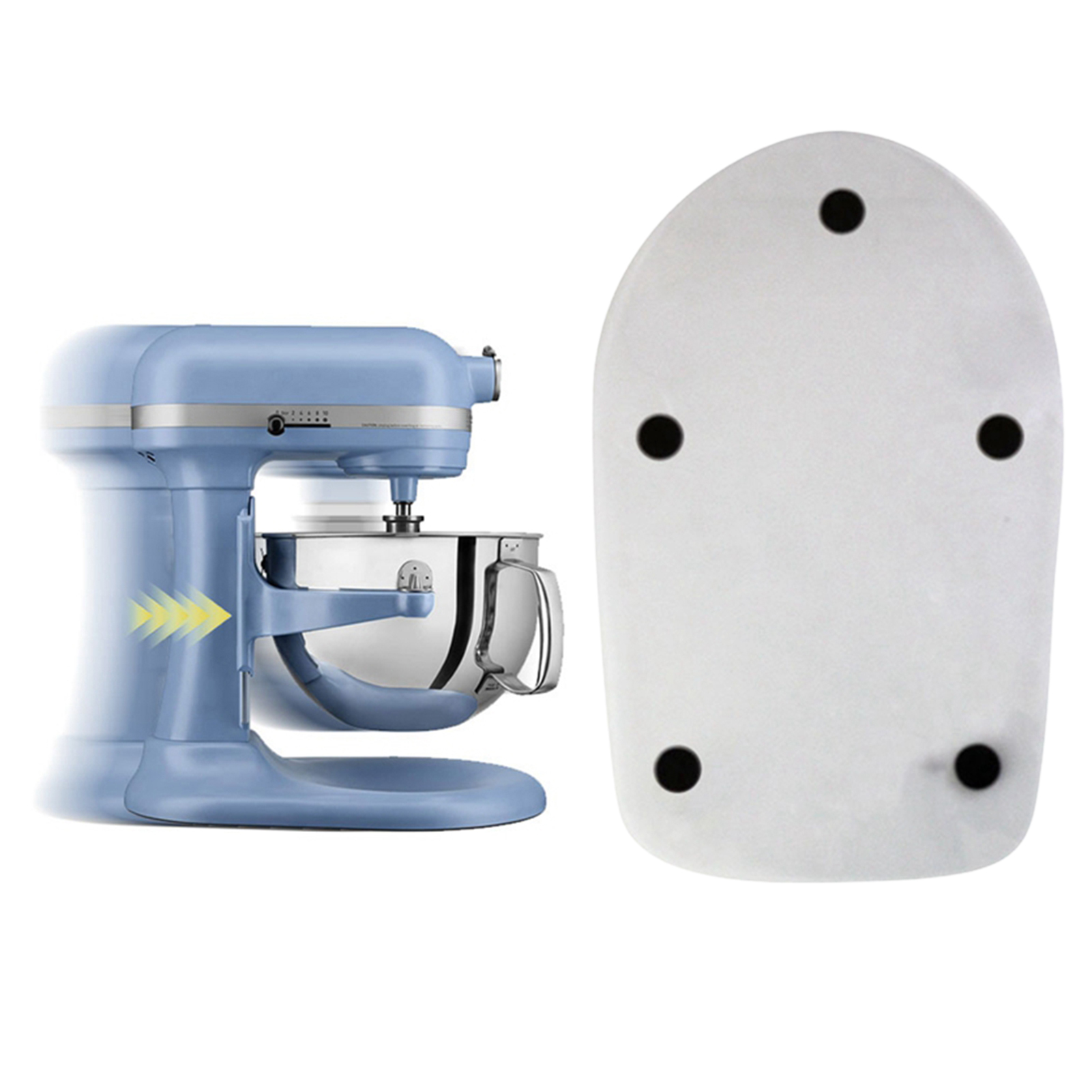 HomeCozy Mixer Sliding Pad Easy to Move Perfect Fit Bottom High ...