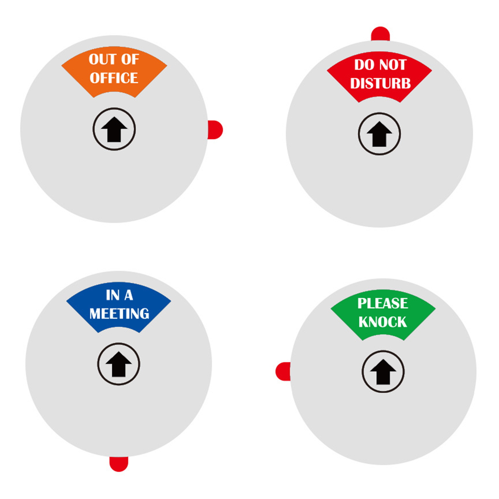 HomeCozy Office Signage Self-adhesive Magnetic Anti-slip Removeable ...