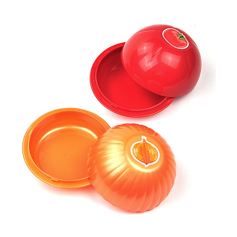 HomeCozy Onion Tomato Food Saver Kitchen Storage Box Crisper Plastic ...