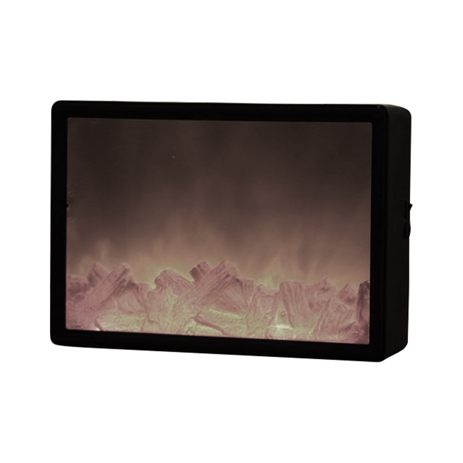 HomeCozy Ornamental Fireplace Light Realistic Flame Long Lasting LED ...