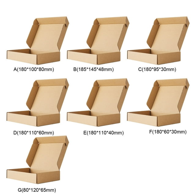 HomeCozy Packaging Box Durable Multifunctional Cardboard Sturdy ...