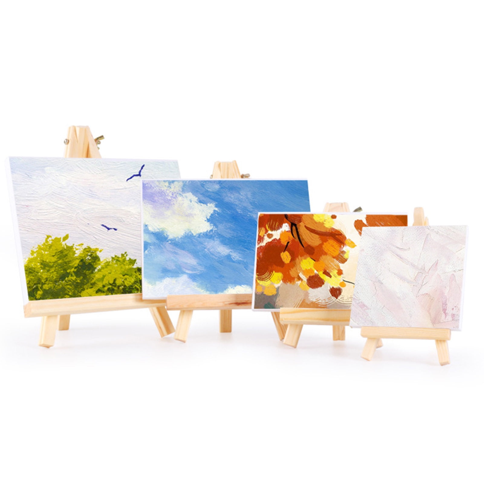 HomeCozy Painting Canvases Easel Stand Smooth Edge Burr Free Adjustable ...