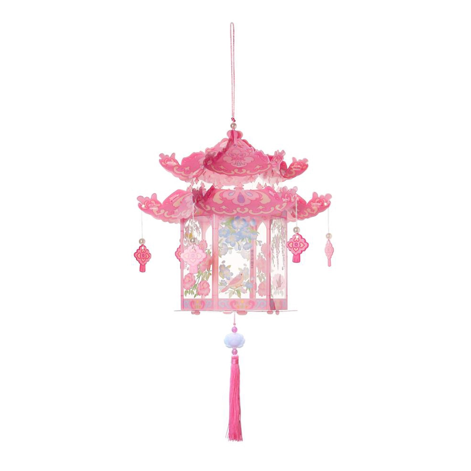 HomeCozy Portable Palace Lantern Set DIY Flower Lantern Kit Interactive ...