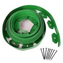 Greenes Fence Cedar Lawn Edging 10 ft. Decorative Garden Wood Border ...