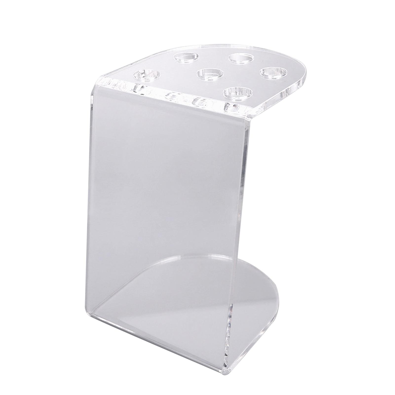 HomeCozy Scissors Holder Transparent 5 Holes Visible Vertical Drop ...