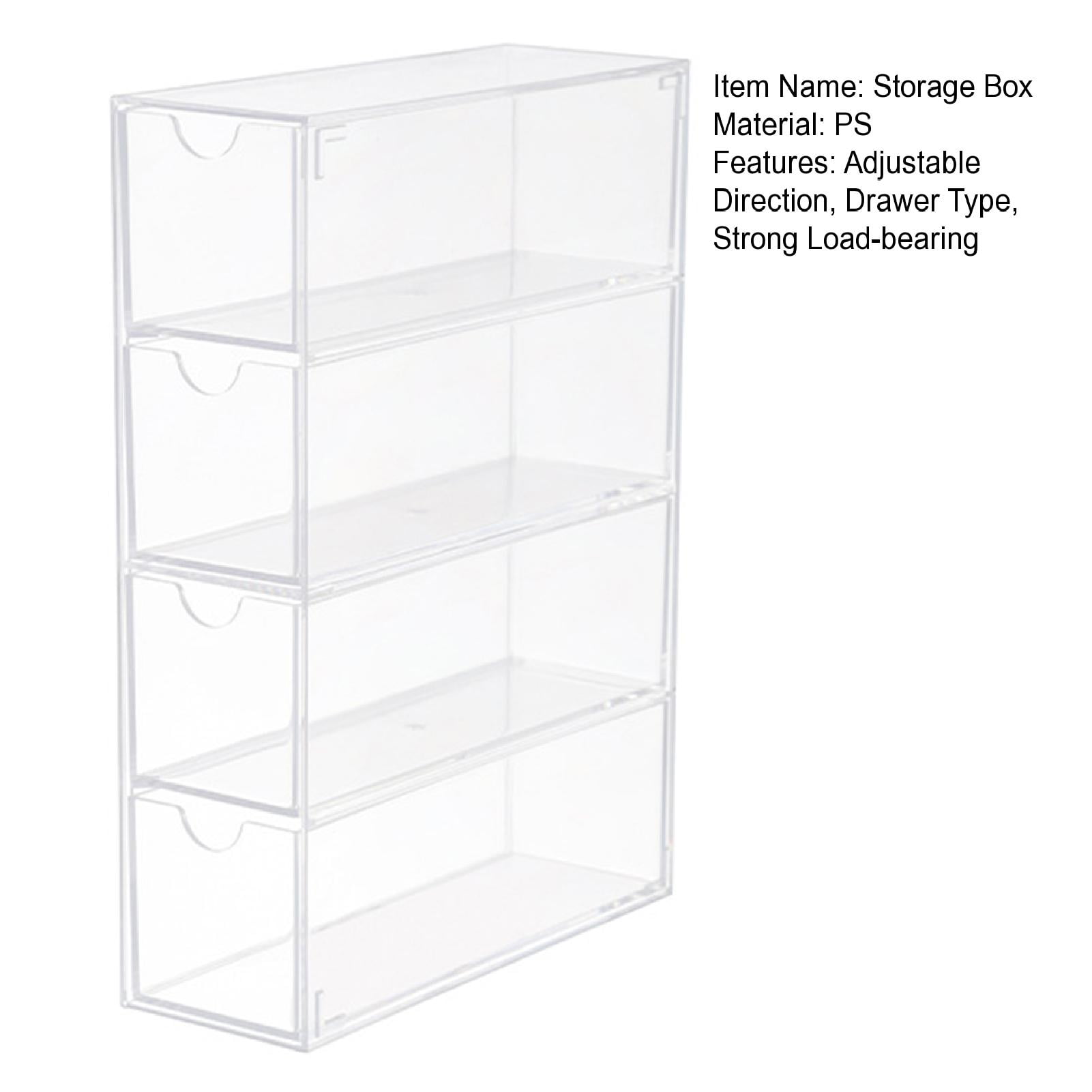 HomeCozy Storage Box Adjustable Direction Drawer Type Strong Load ...