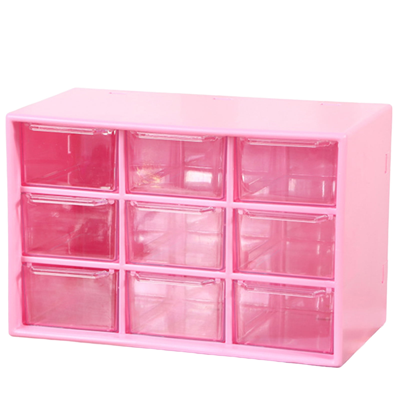 HomeCozy Storage Cabinet Organizer Drawer High Capacity with Hanging Hole Transparent And ...