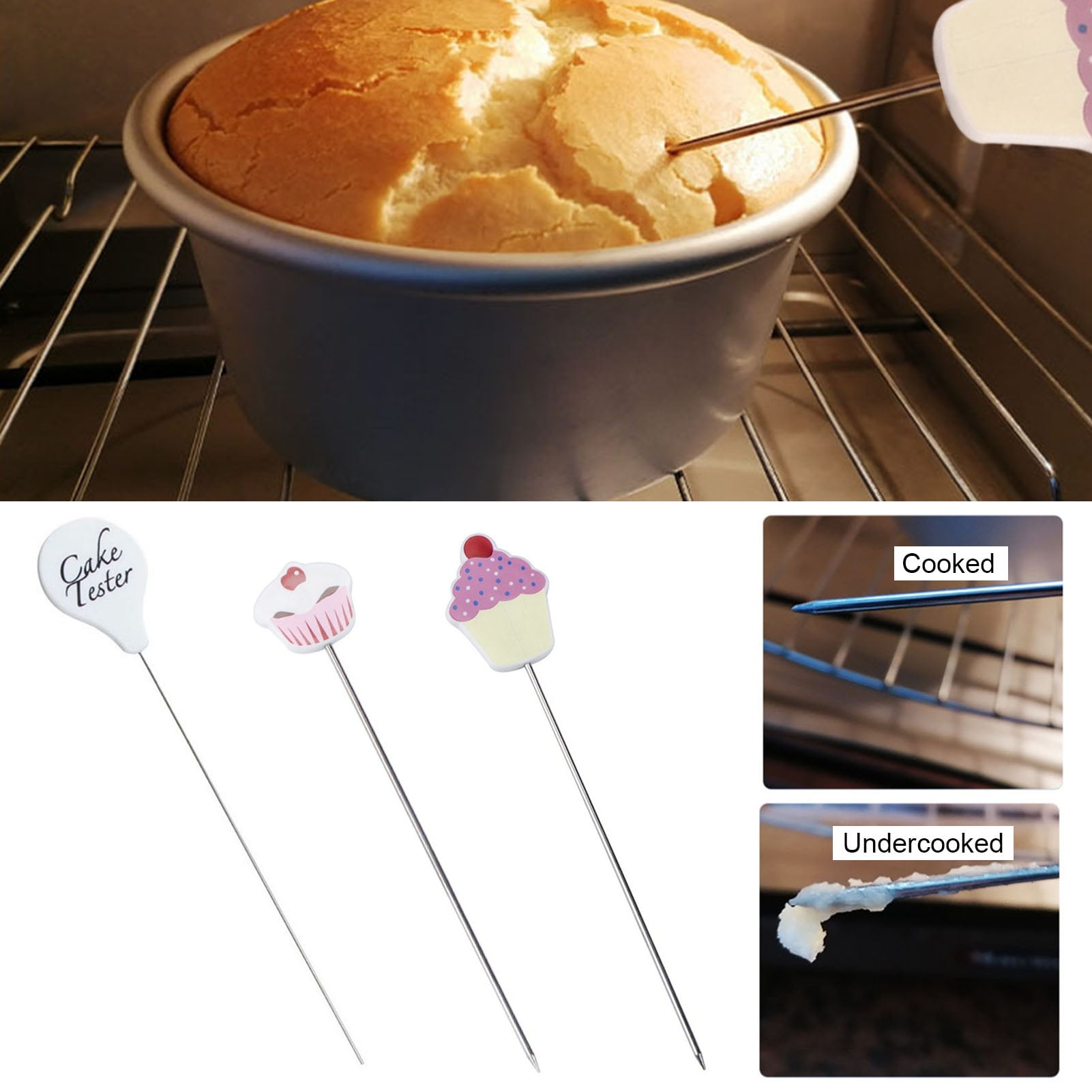 HomeCozy Sugar Stir Needle Scriber Biscuit Cookie Icing Pin Baking Pin ...