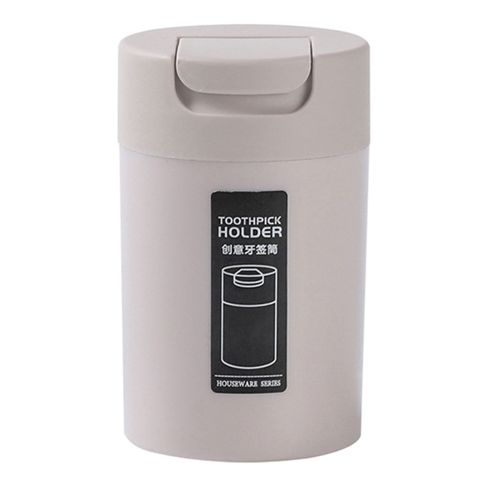 HomeCozy Toothpick Holder Large Capacity Toothpick Dispenser Single ...